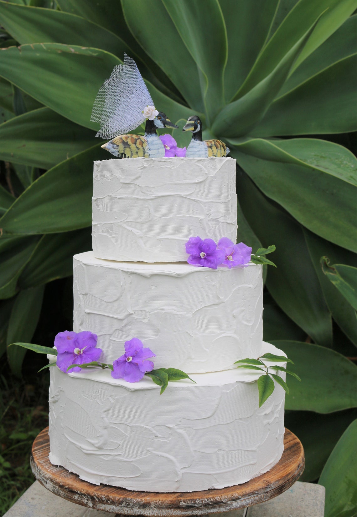 Canada Goose Wood Cake Topper for Rustic Lake Cabin Wedding | Etsy