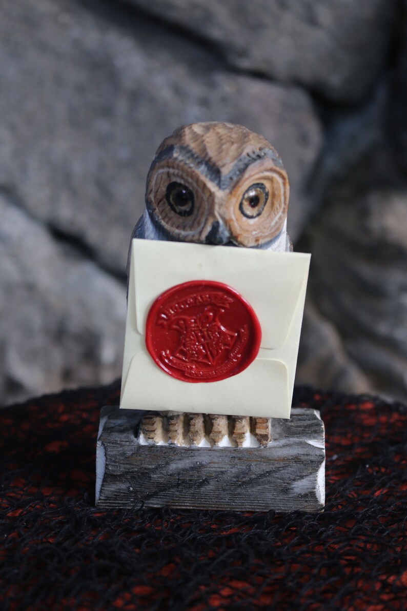 Messenger Owl Cake Topper for Magical Birthday Party With - Etsy