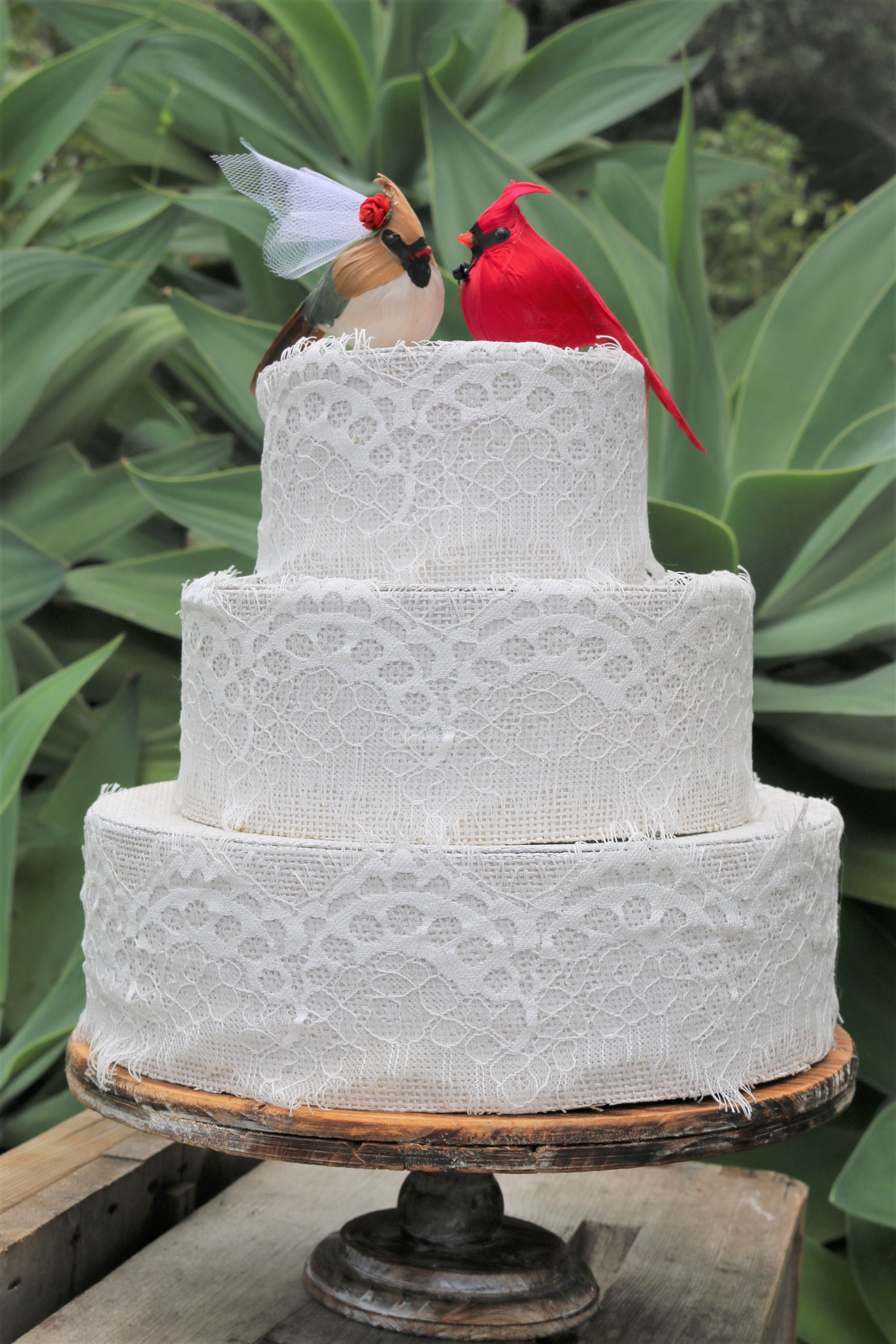 Cardinal Wedding Cake Topper for State Bird of North Carolina | Etsy