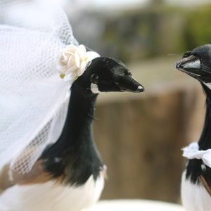 Canada Goose Cake Topper for Rustic Lake Cabin Wedding - Etsy