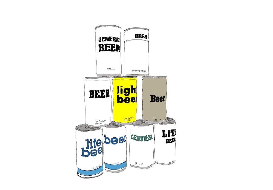 Generic Beer Can Collection - Etsy