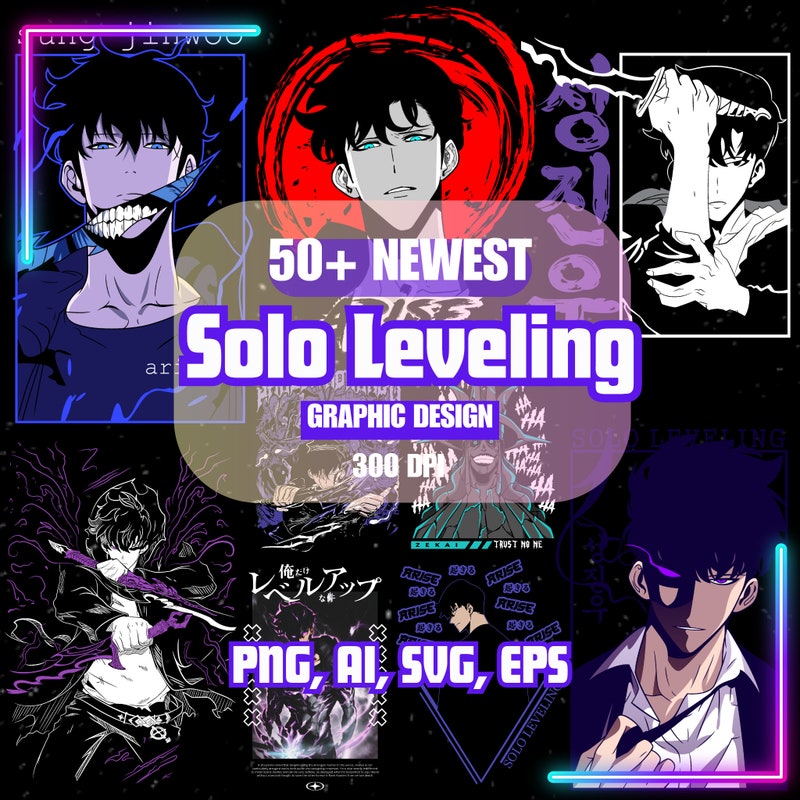 Solo Leveling Svg - Etsy