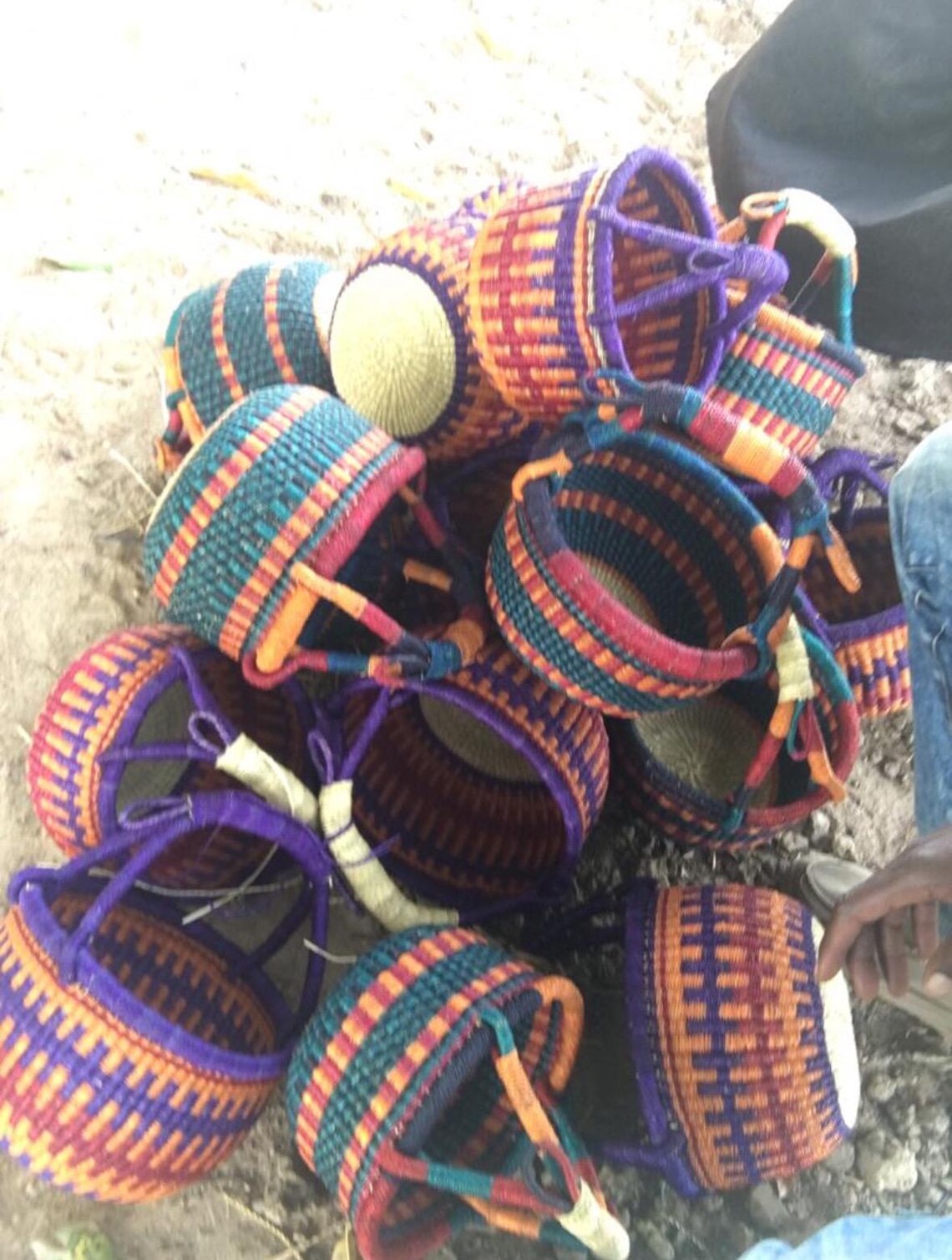 Bolga Baskets - Etsy