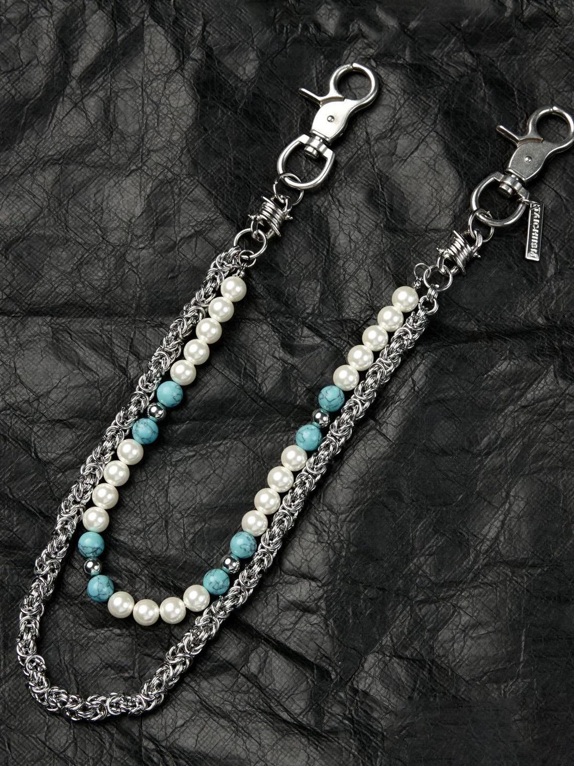 Punk Pants Chain for Men & Women – Jeans Chain, Unisex Biker Wallet ...