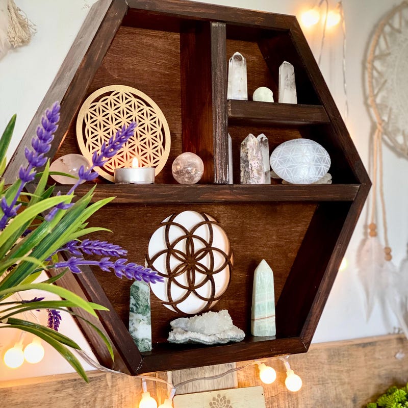 Geometric Shelf - Etsy