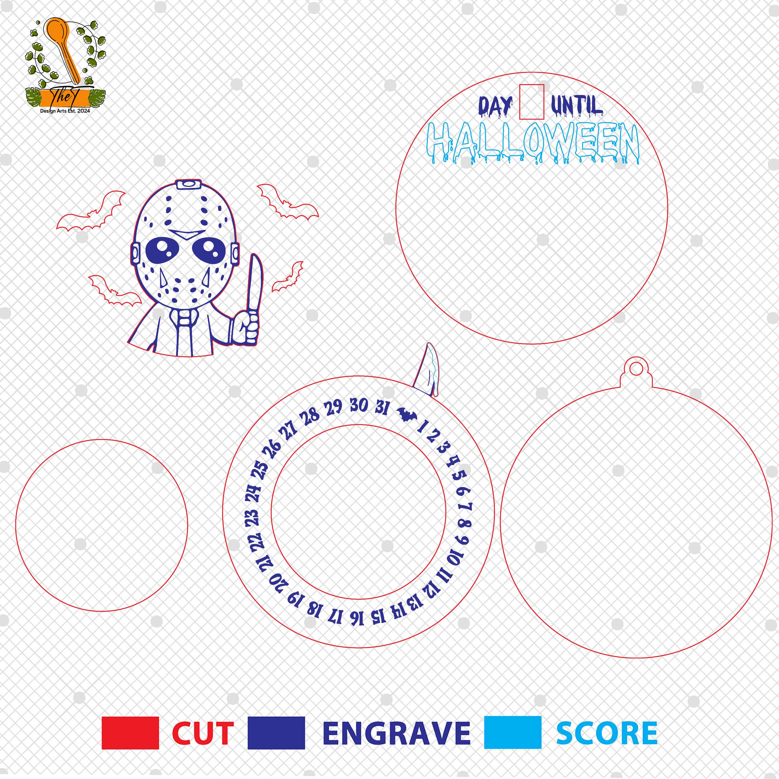 Halloween Horror Character Door Sign Svg, Horror Character Door Sign ...