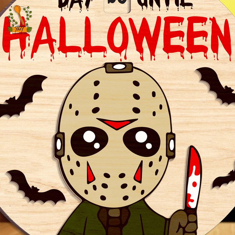 Halloween Horror Character Door Sign Svg, Horror Character Door Sign ...