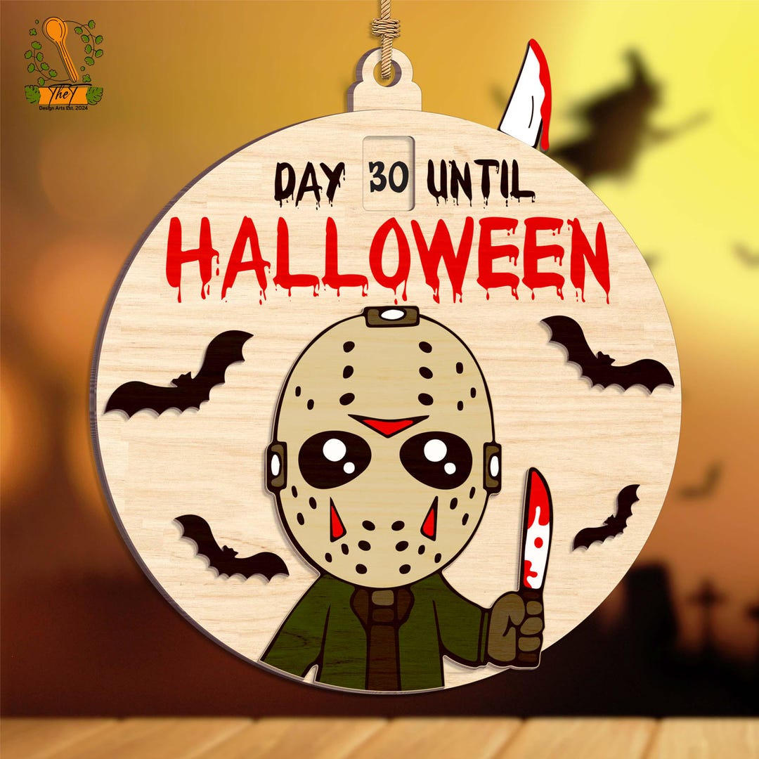 Halloween Horror Character Door Sign Svg, Horror Character Door Sign ...