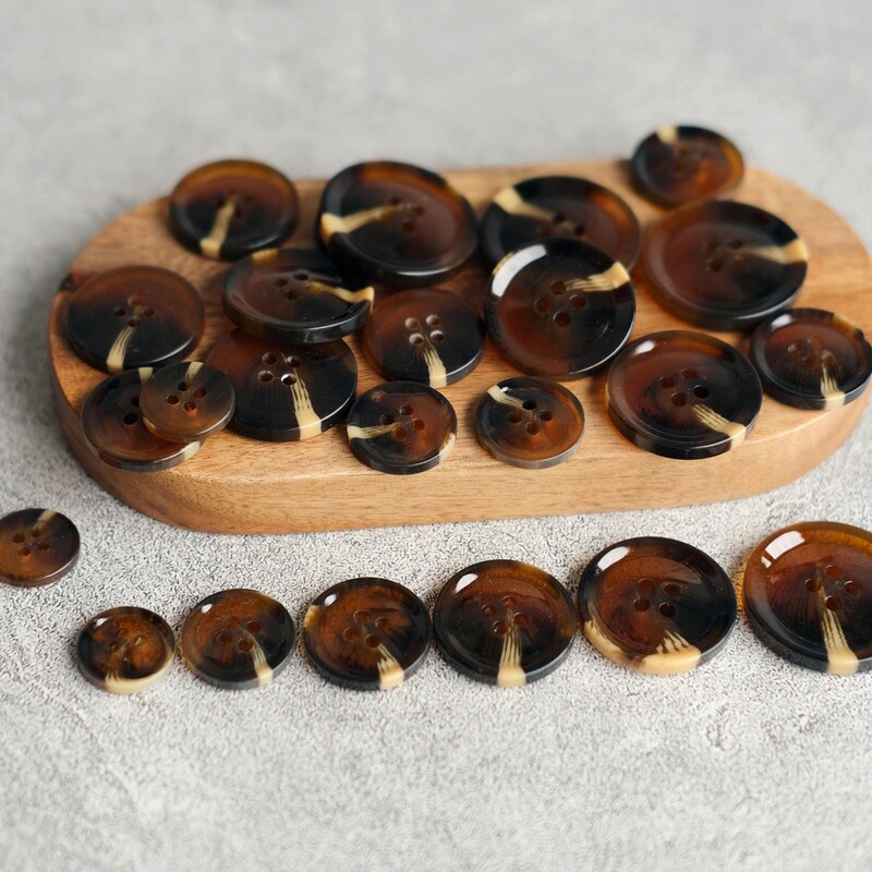 Amber Buttons - Etsy