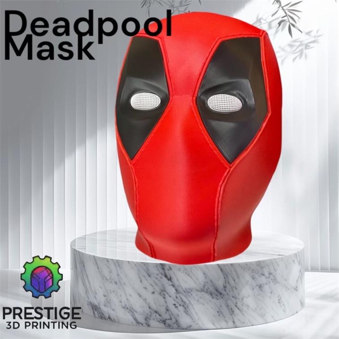 Deadpool Full Mask- NEW Design With Magnetic Face Plates - Etsy