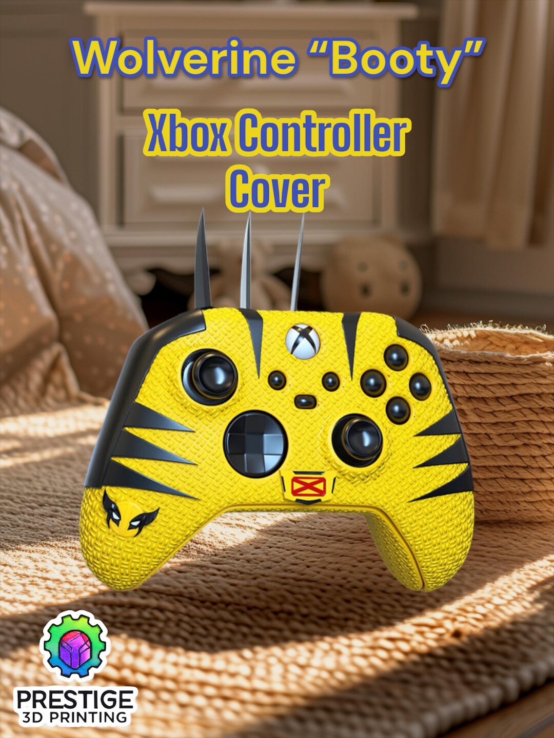 Wolverine Deadpool Butt Cheeks Skin for Xbox, X1 Controller Cover Only ...