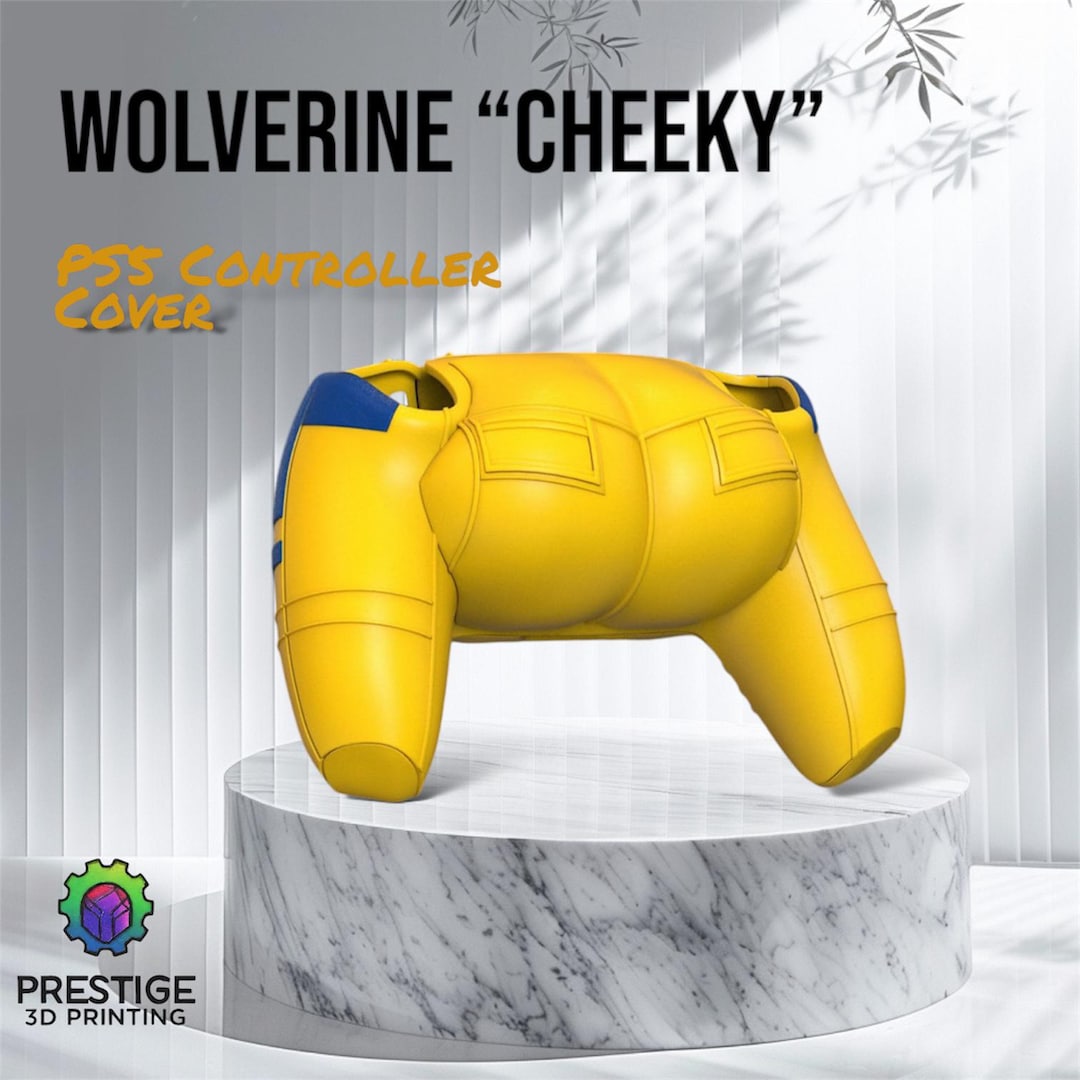 PS5 Wolverine - Deadpool Butt Cheeks Skin for PS5 Dual Sense Controller ...