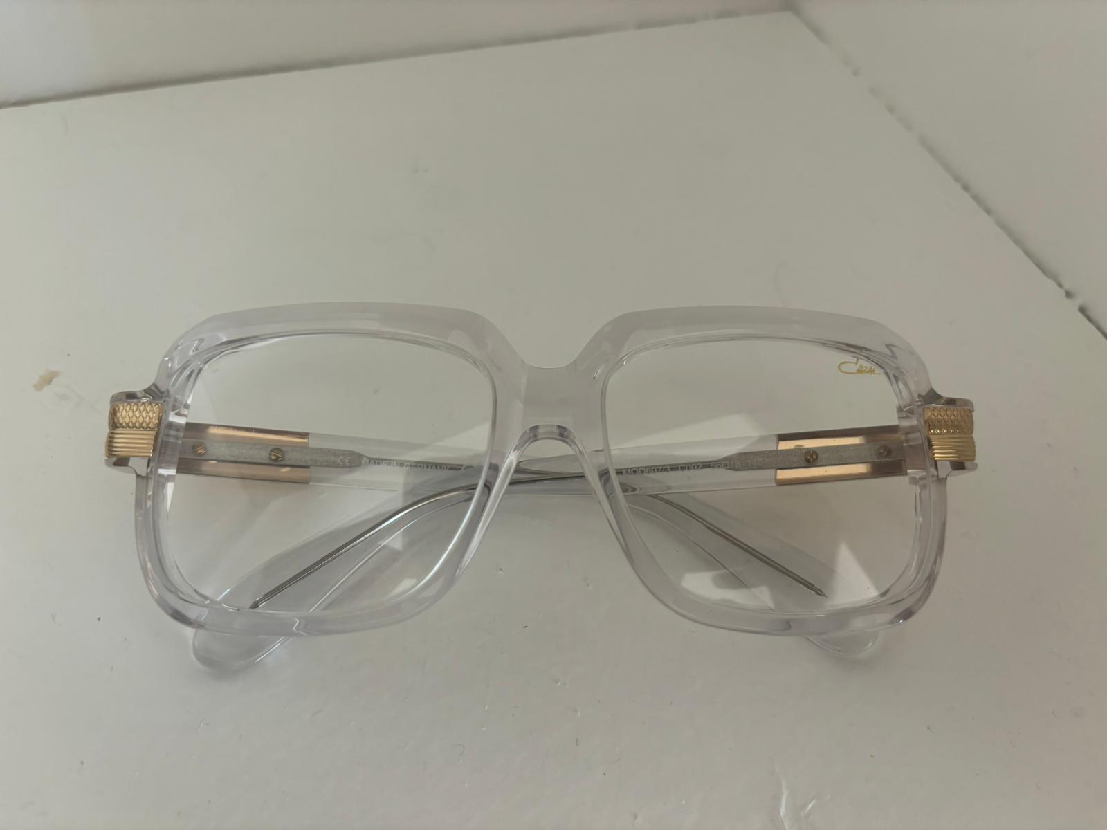 CAZAL Clear Frame Eyeglasses, Mod 607 Vintage Full Crystal Transparent ...