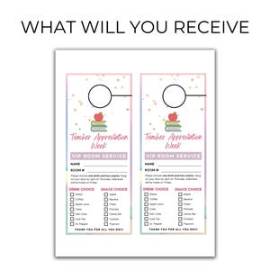 Teacher Appreciation Door Hanger, Teacher Appreciation Week Printable ...
