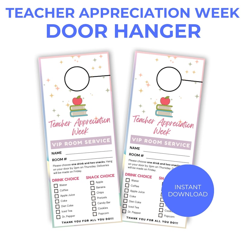 Teacher Room Service - Etsy