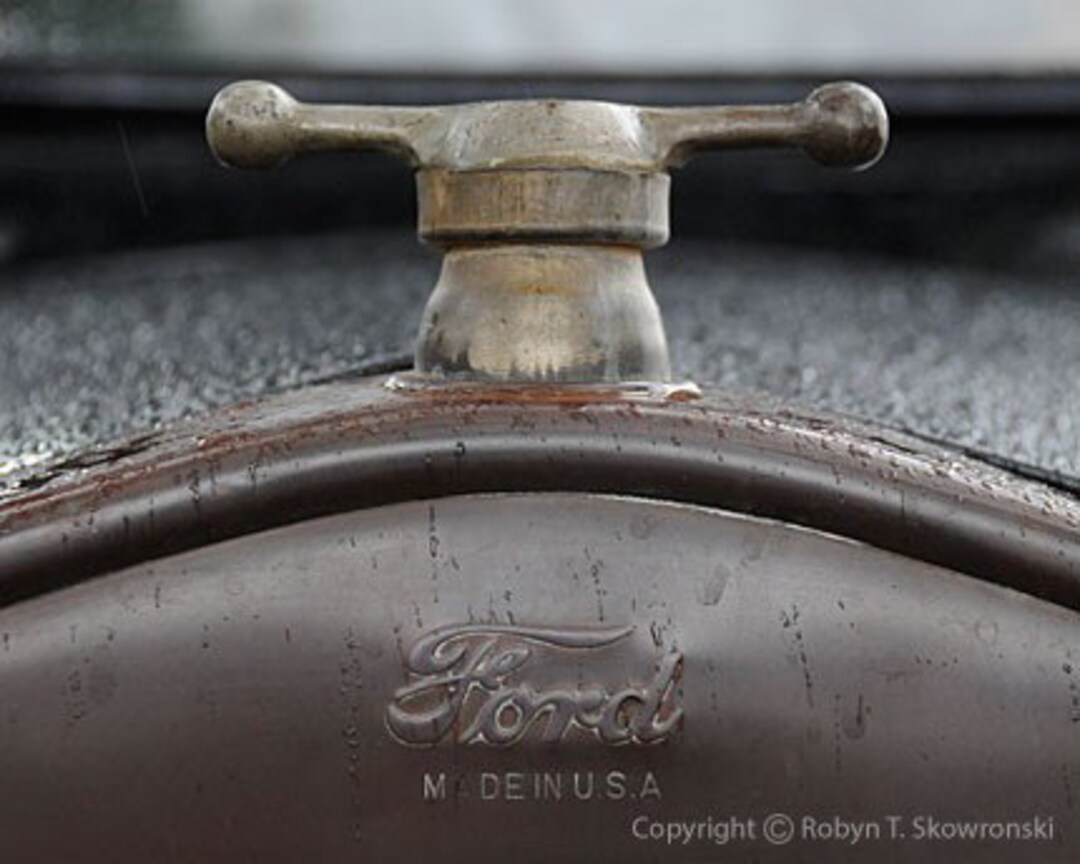 1922 Model T Touring Ford Vintage Hood Ornament - 8x10 Fine Art ...