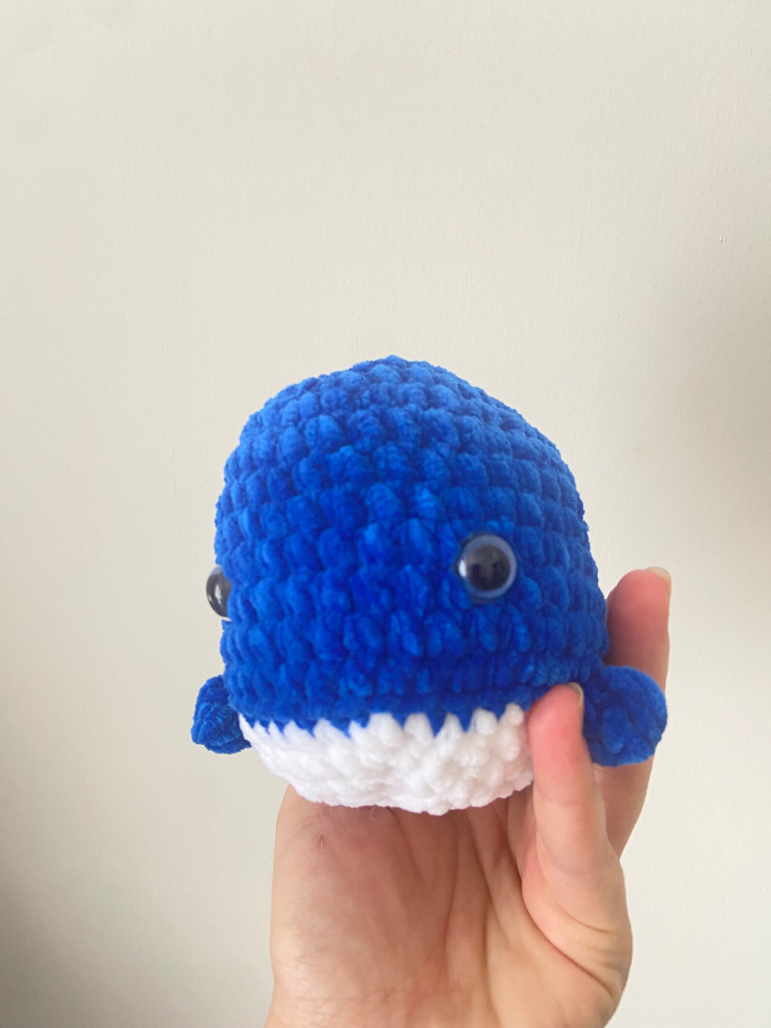 No Sew Mini Whale Crochet Pattern for Beginners. Easy Crochet Amigurumi ...