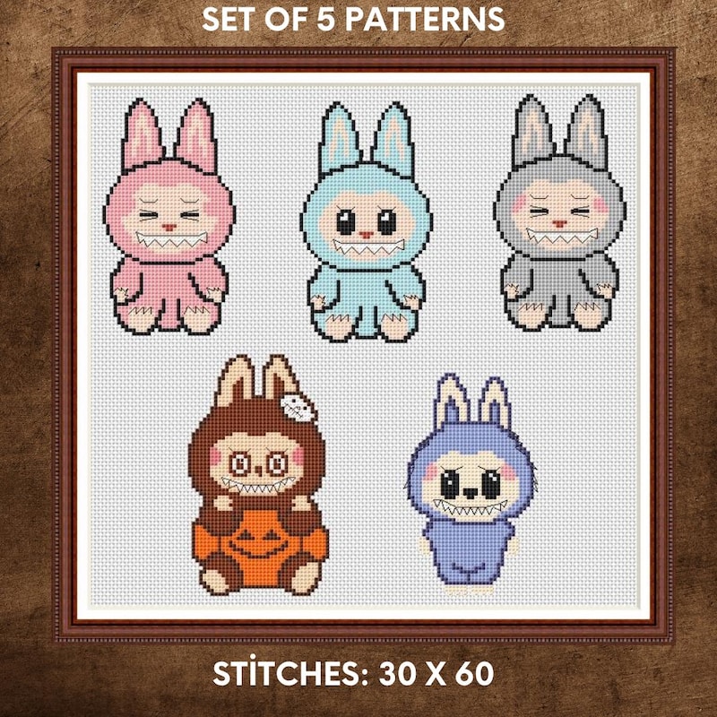 Stitch Labubu - Etsy