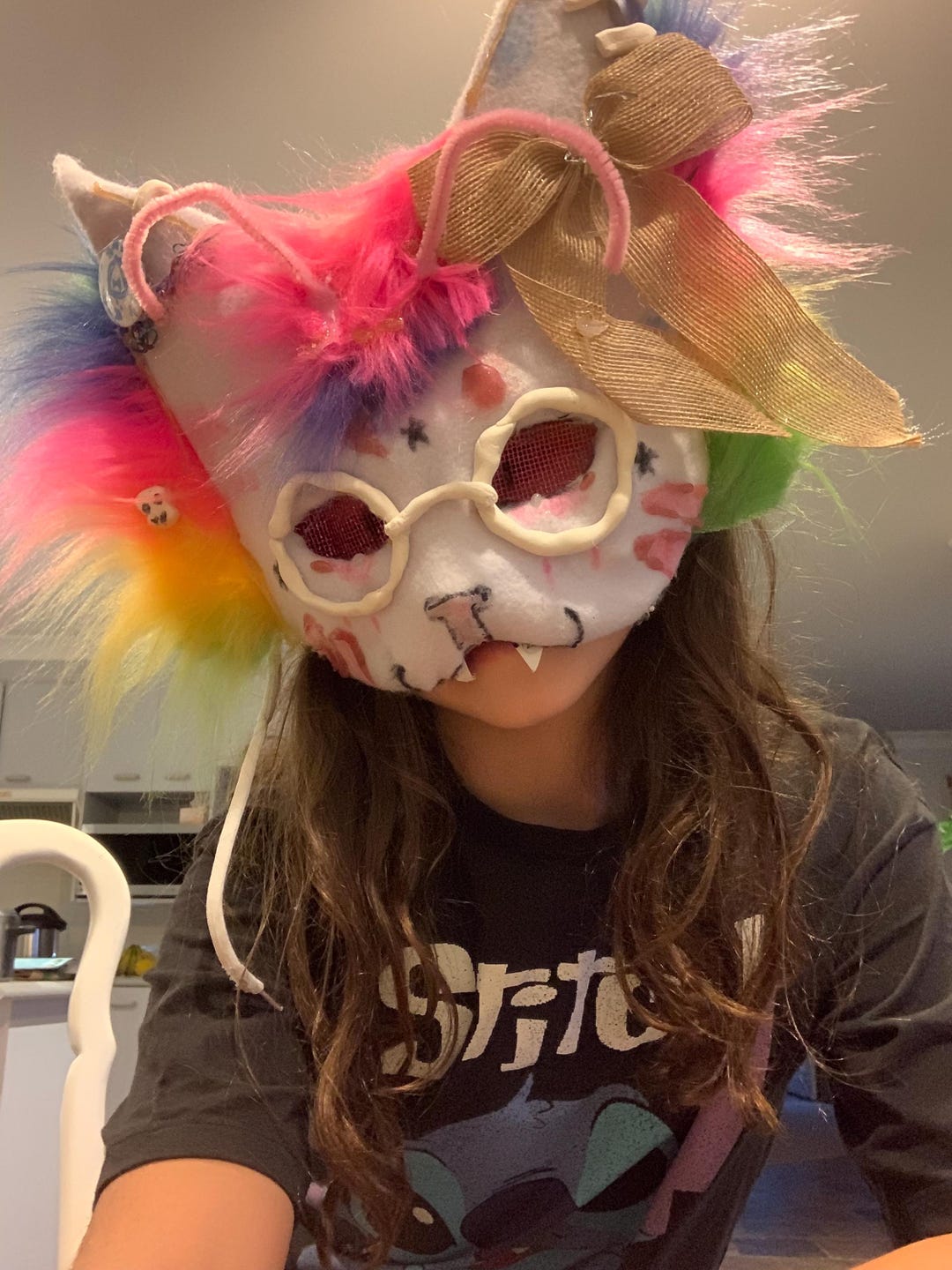 Alien Cat Therian Mask - Etsy