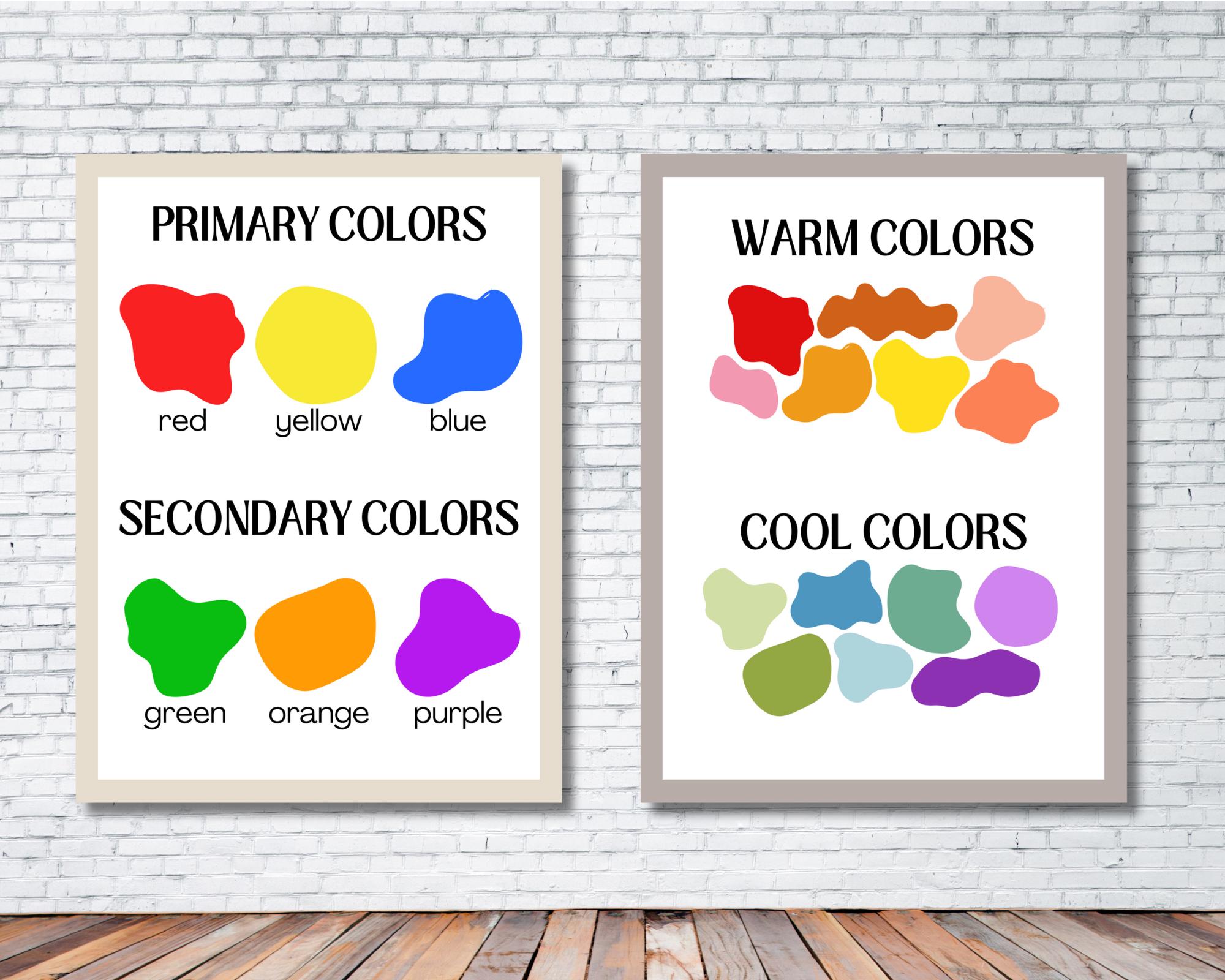Color Theory Posters Bundle - Etsy