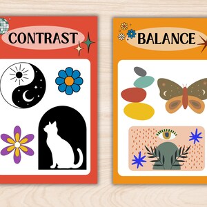 Principles of Design Poster Set - Etsy