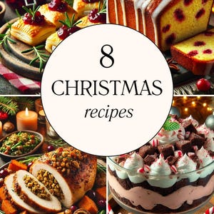 Christmas Recipes Bundle - 8 Festive Family Recipes for Easy Holiday ...