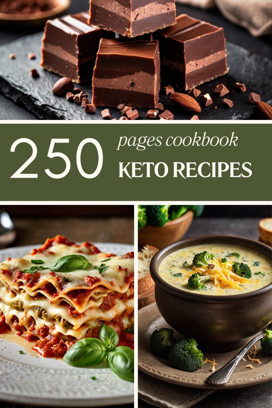 The Ultimate Keto Cookbook: 250+ Delicious Low-carb Recipes for Snacks ...