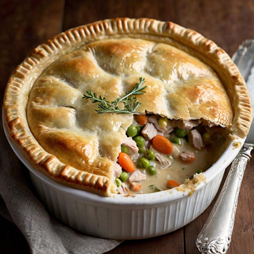 Classic Chicken Pot Pie Recipe - Comforting Homemade Flavor RECIPE ...