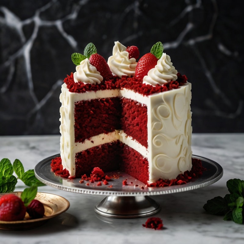 Red Velvet Cake - Etsy
