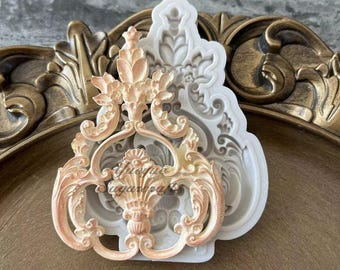 Relief Silicone Mold Perfect for DIY Epoxy Resin, Candle Plaster Mold ...