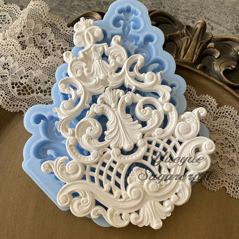 Relief Silicone Mold Perfect for DIY Epoxy Resin, Candle Plaster Mold ...