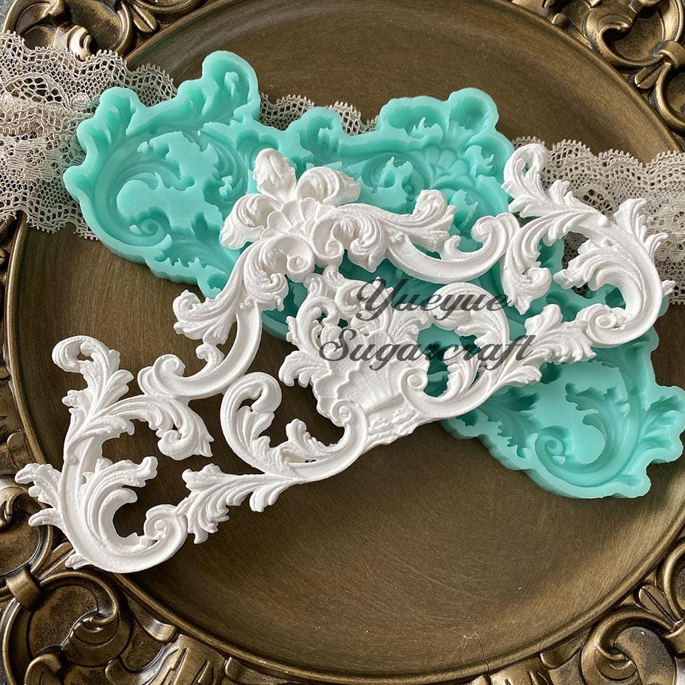 Crown Border Silicone Mold Perfect for DIY Epoxy Resin, Candle Plaster ...