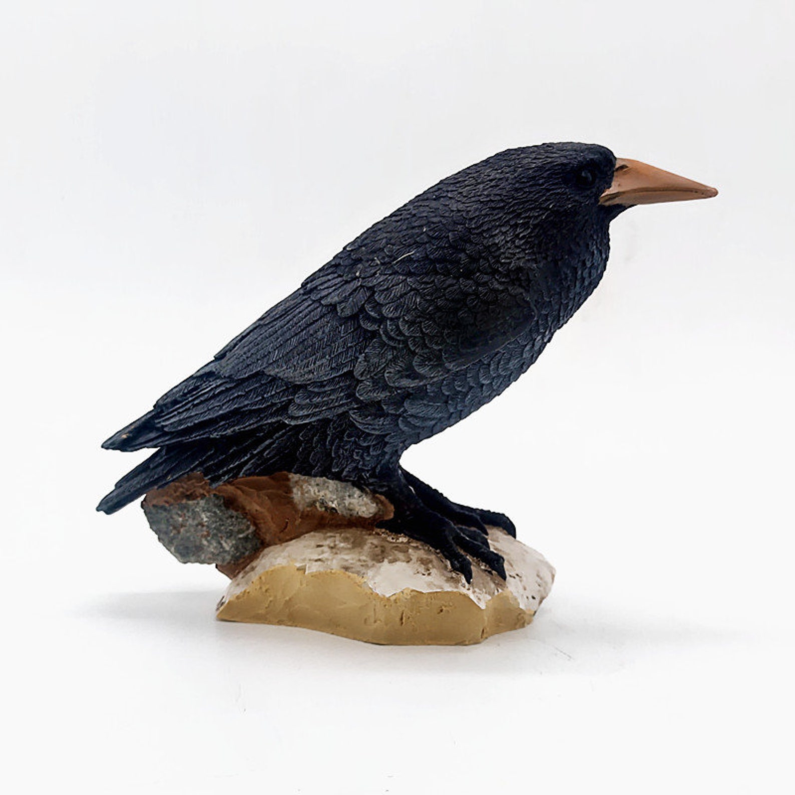 3D Mysterious Black Crow Silicone Mold Perfect for DIY Epoxy Resin ...