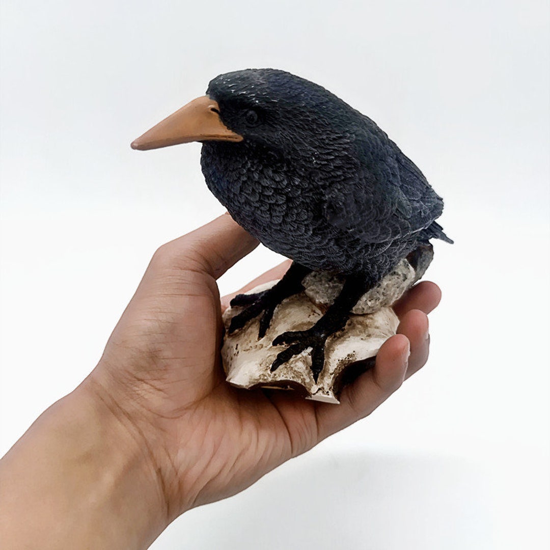 3D Mysterious Black Crow Silicone Mold Perfect for DIY Epoxy Resin ...