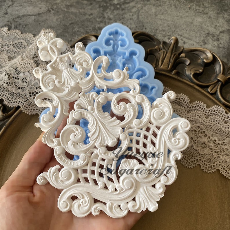 Relief Silicone Mold Perfect for DIY Epoxy Resin, Candle Plaster Mold ...