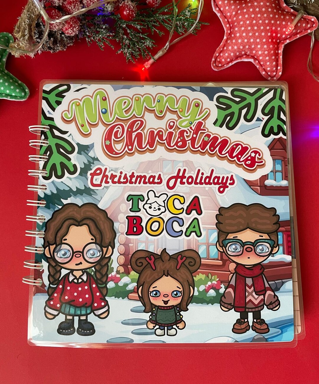 Toca Boca, Christmas Gift, Activity Book, Educational Toys, Montessori ...