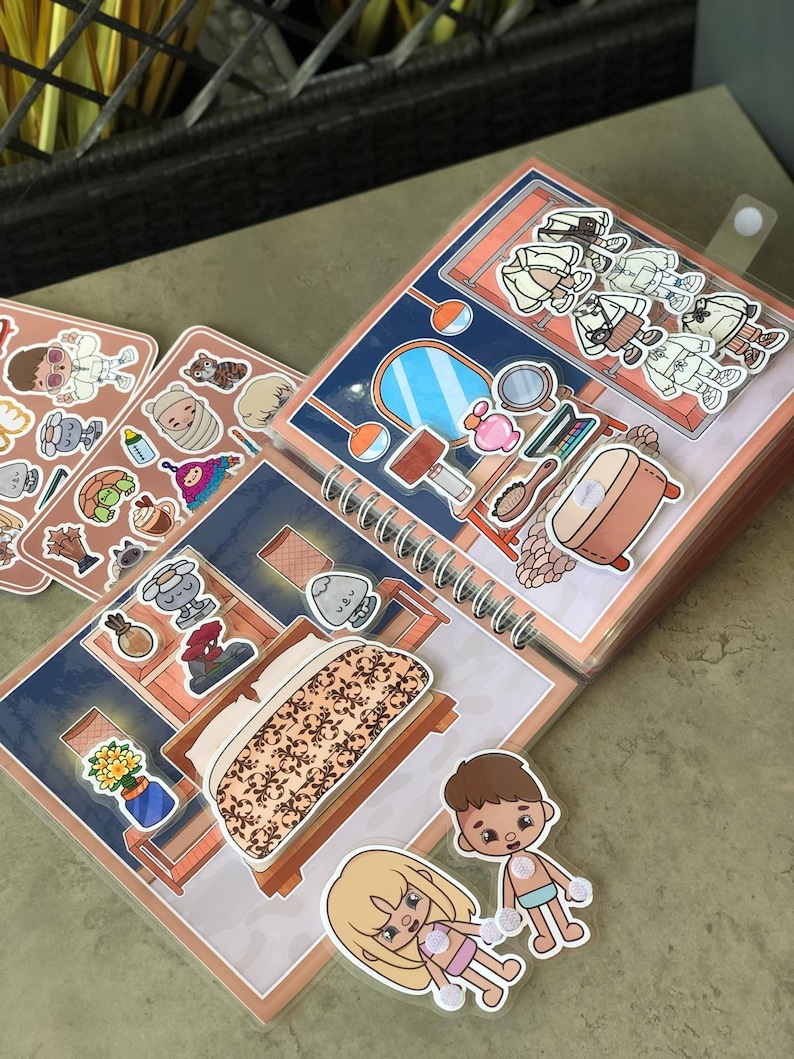 Toca Boca . House of Dreams. Book of Toca Boca Life. Toca Boca Life - Etsy