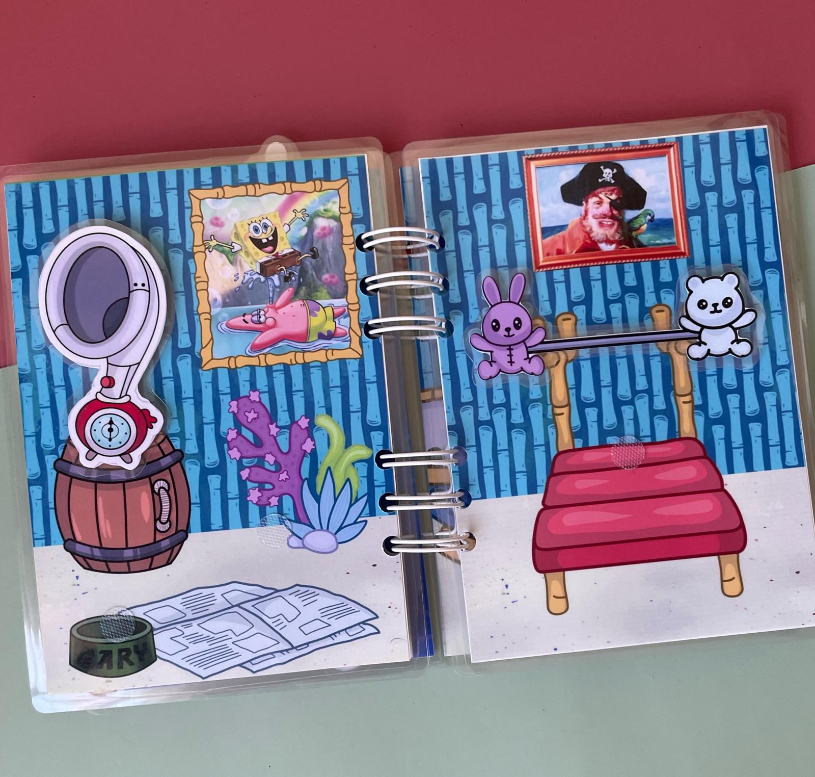 Toca Boca Life Adventures With Bob, Paper House, Busy Book, Smartbook ...