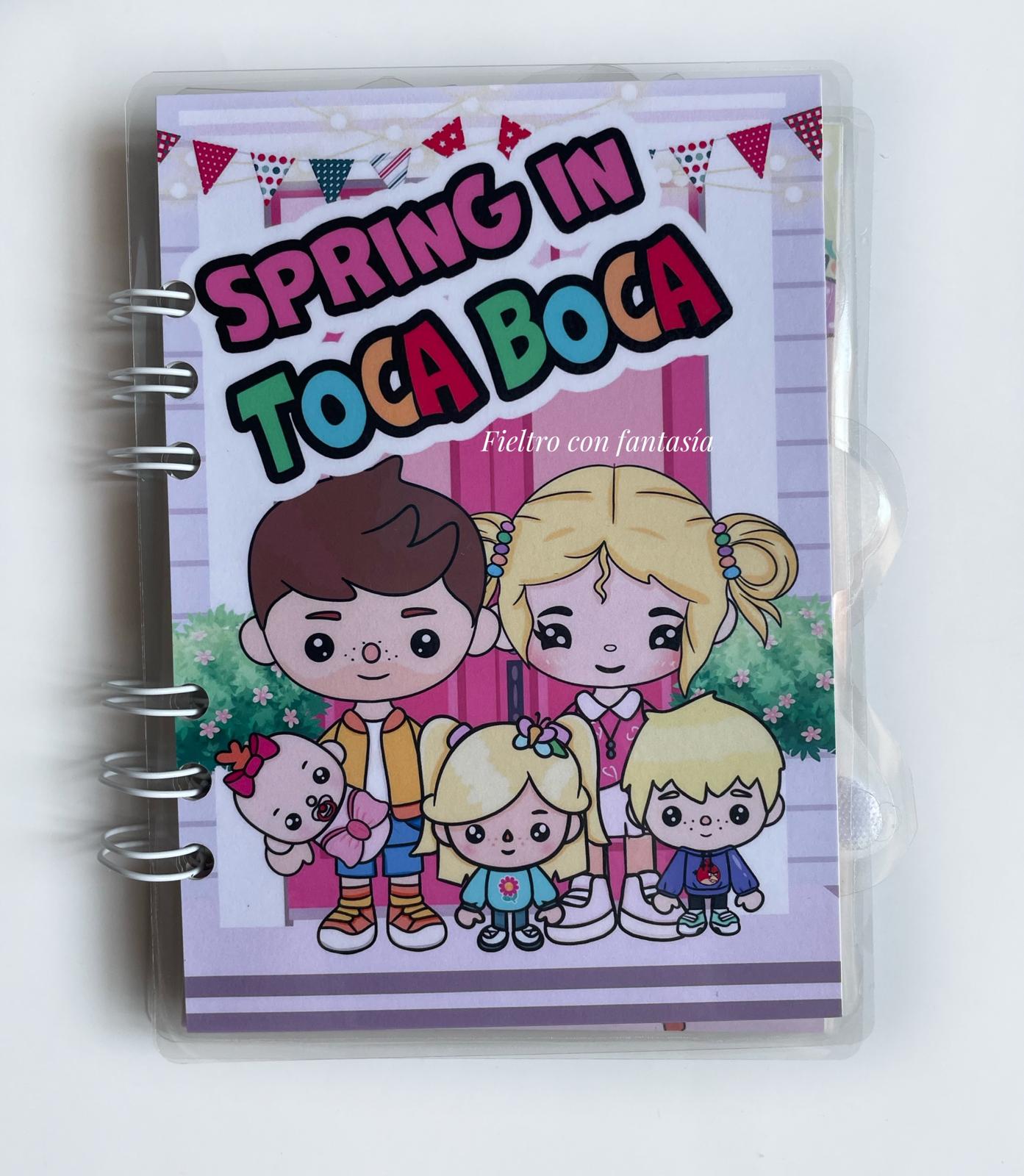 Toca Boca Dollhouse - Children's Busy Book / Easter Gifts / Montessori ...