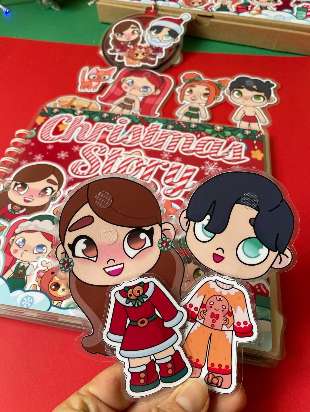 Christmas Stories/avatar World/christmas/toddler Gift/montessori Book ...