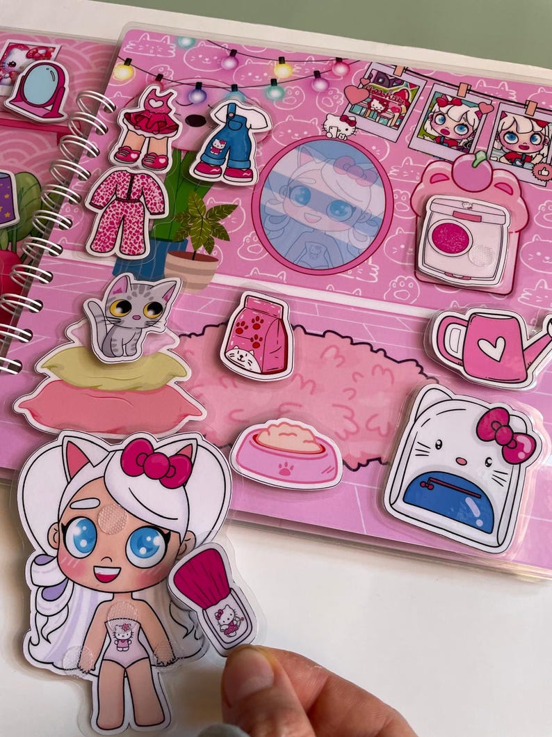 Toca Boca Paper Dolls, Toca Boca Quiet Book, Avatar World Busy Book ...