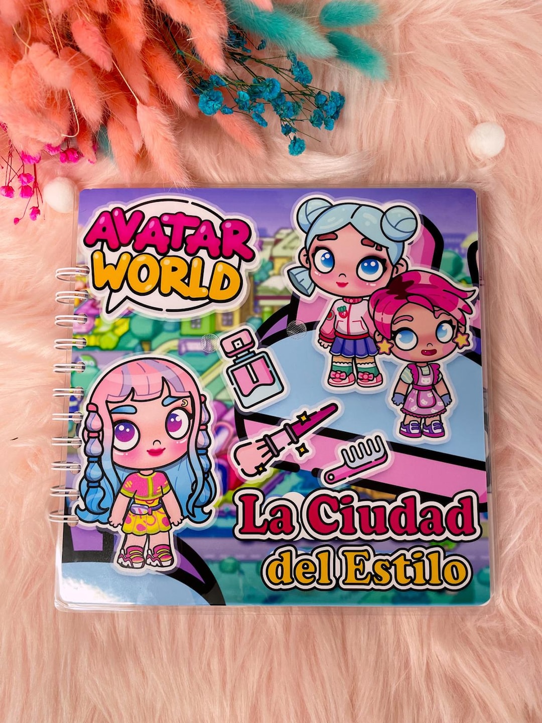 Avatar World - Activity and Busy Book, Paper Dolls. Dollhouse. Style ...
