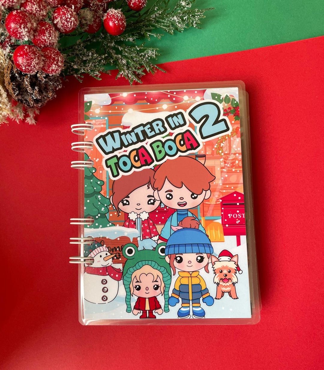 Toca Boca Mini, Christmas Gift, Winter in Toca Boca-2, Educational Toys ...