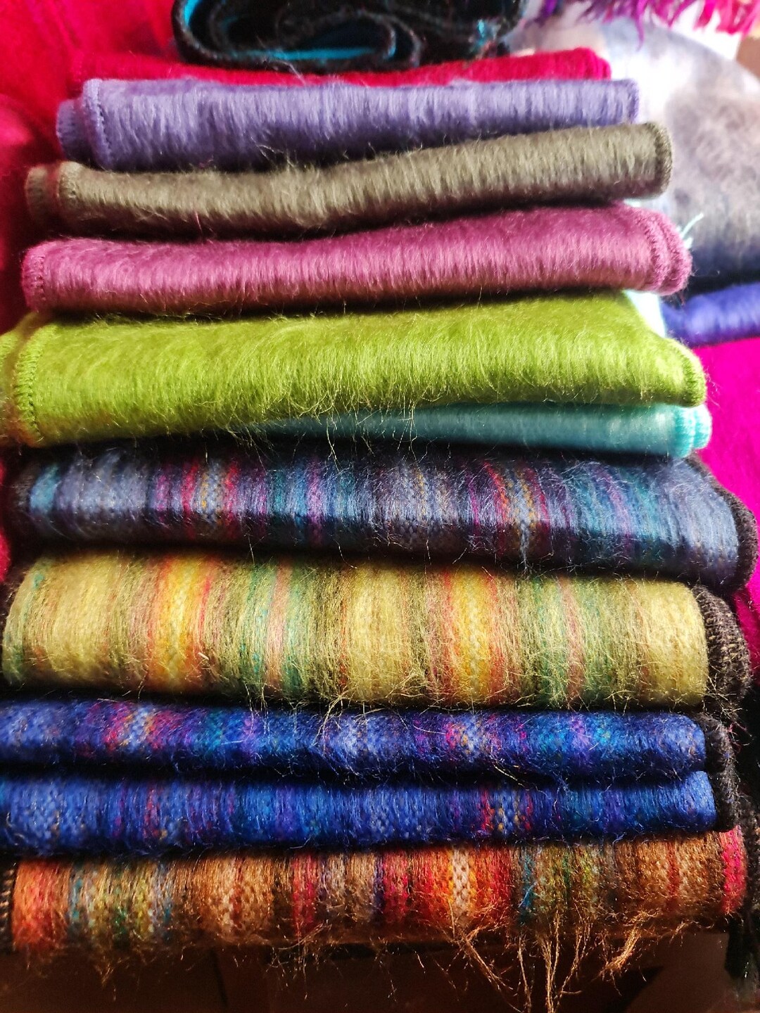 Scarves , Wool, Alpaca Wool, Super-soft, Warm, Wool Scarves Warm Wrap ...