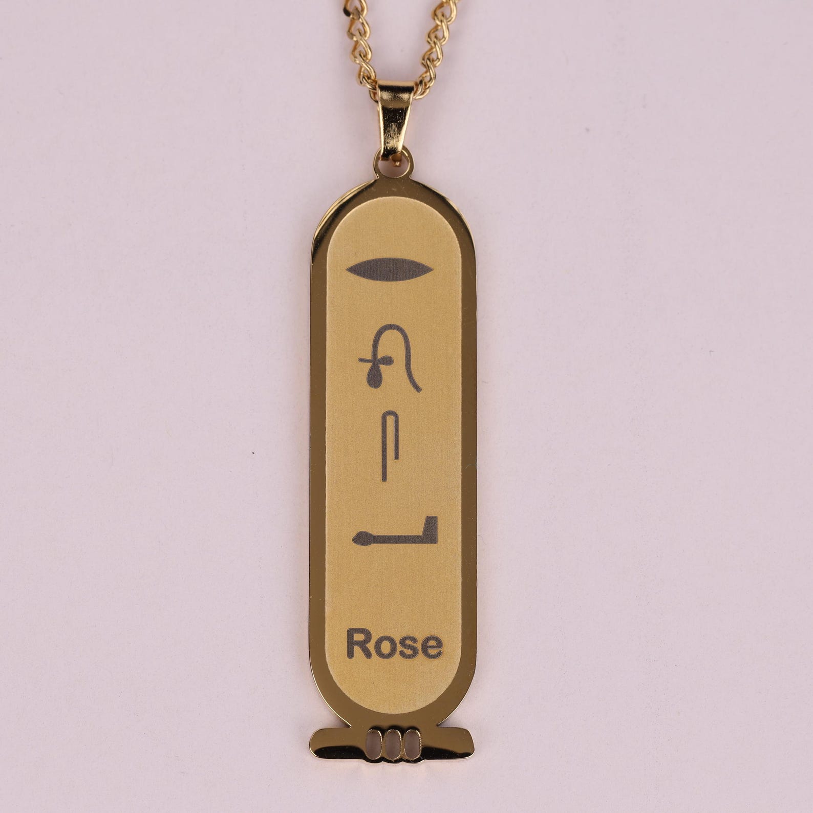 Personalized Ancient Egyptian Cartouche Pendant Necklace - A Royal ...