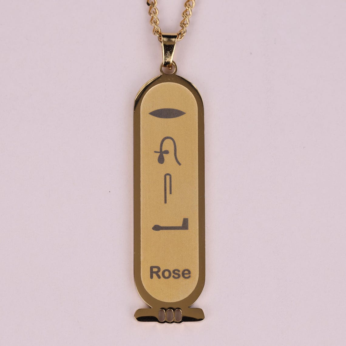 Personalized Ancient Egyptian Cartouche Pendant Necklace - A Royal ...