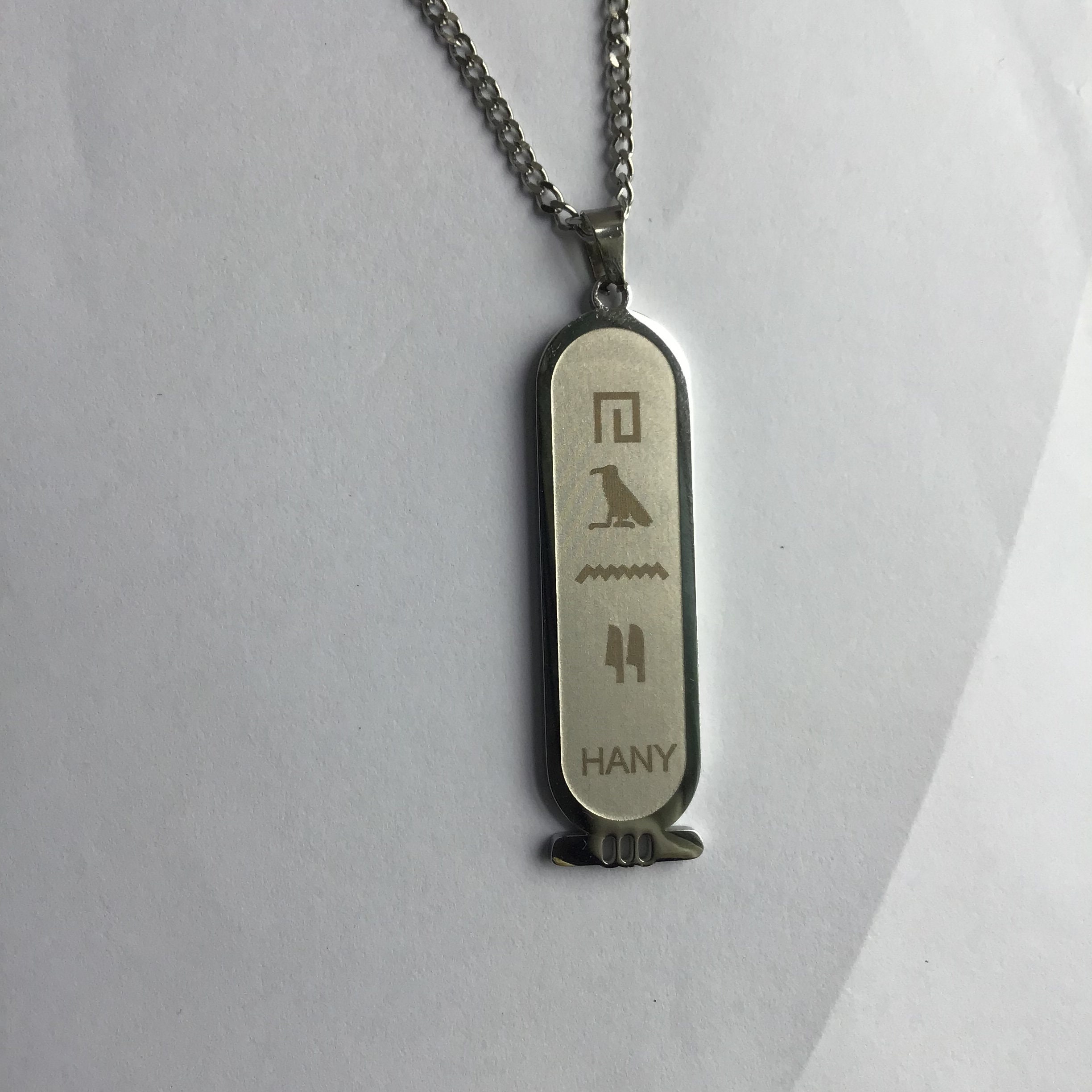 Personalized Ancient Egyptian Cartouche Pendant Necklace A Royal Touch ...