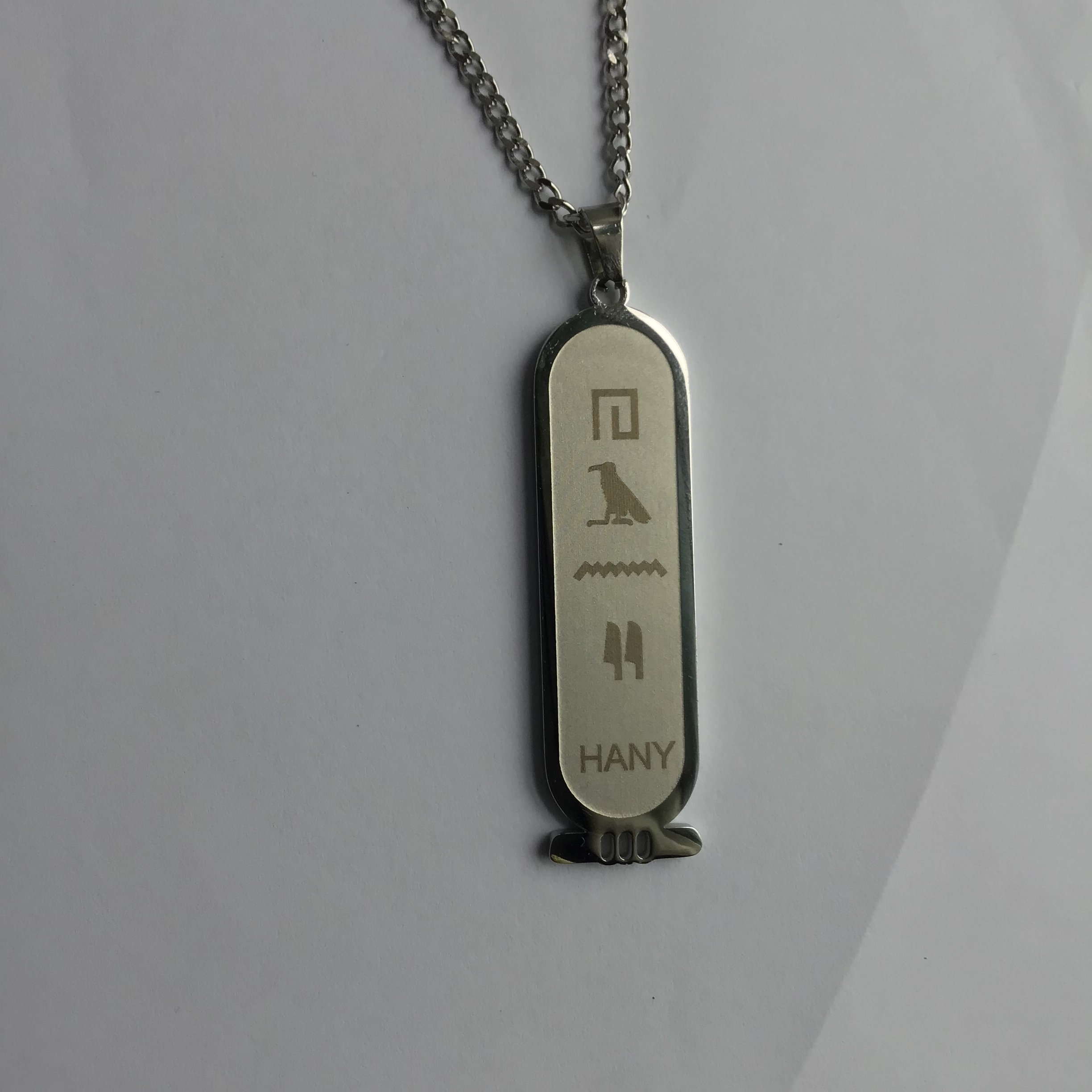 Personalized Ancient Egyptian Cartouche Pendant Necklace A Royal Touch ...