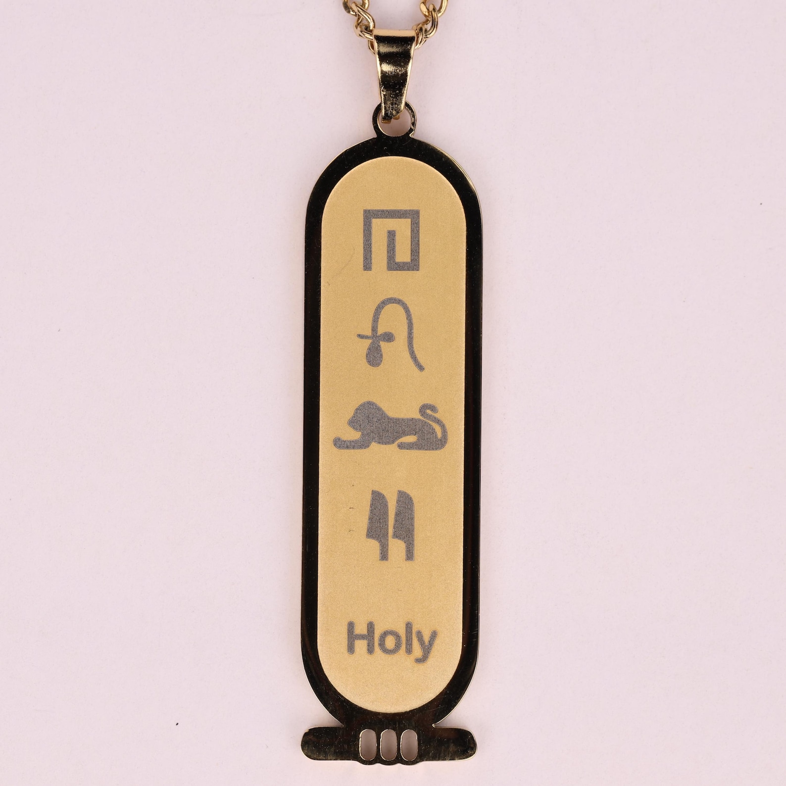 Personalized Ancient Egyptian Cartouche Pendant Necklace - A Royal ...