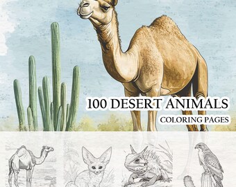 100 Wetland Animals Coloring Pages - Adults and Kids Coloring Book ...